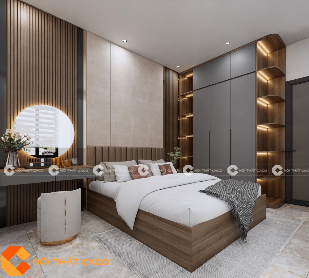 Combo Phòng Ngủ Thiết Kế Tối Giản Màu Sắc Hài Hòa | Quản lý chi phí xây ...